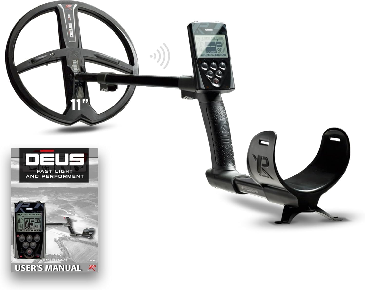 XP Deus - 11" X35 Coil, Remote Control & S-Telescopic Stem – Metal ...