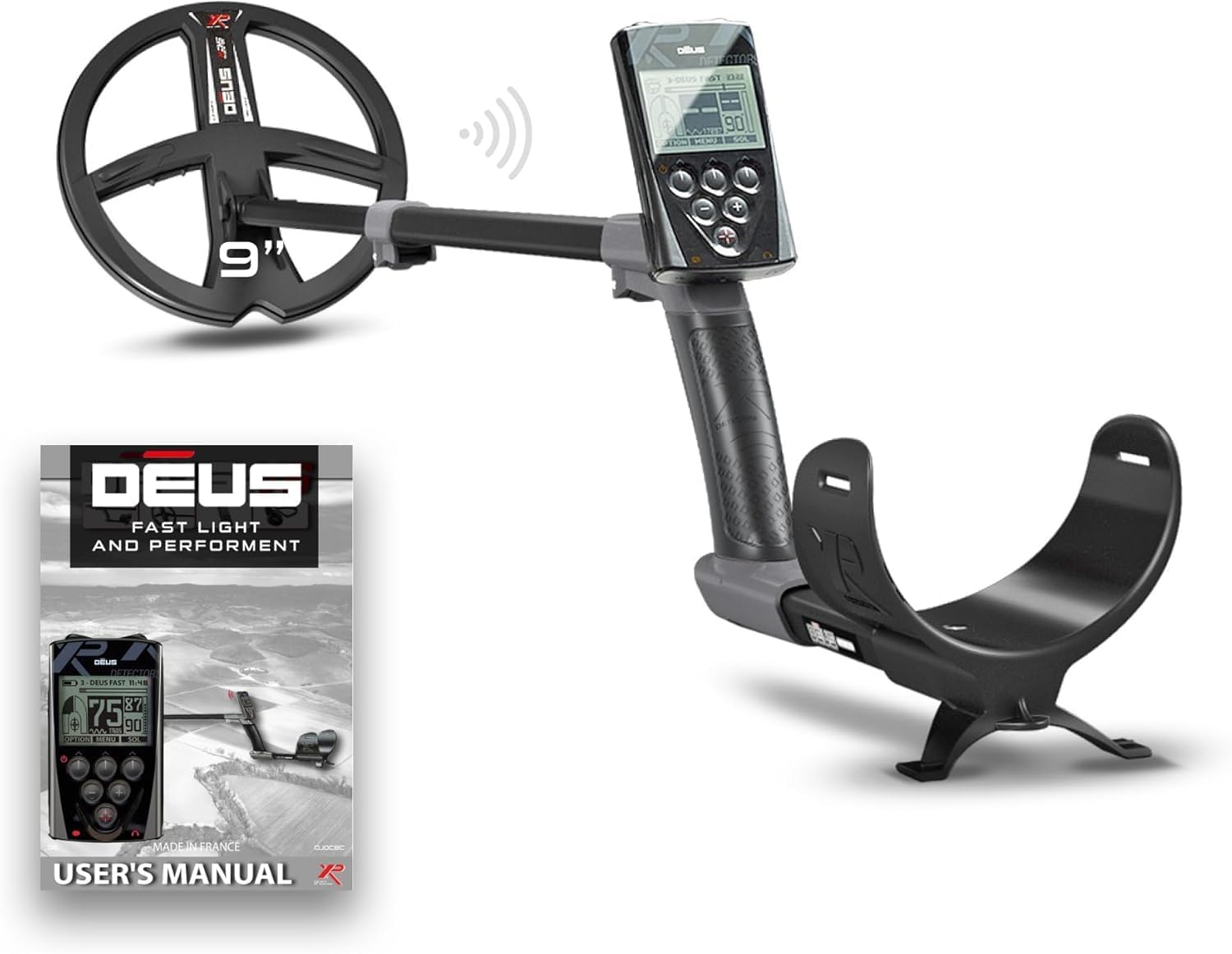 XP Deus - 9" X35 Coil, Remote Control & S-Telescopic Stem – Metal ...