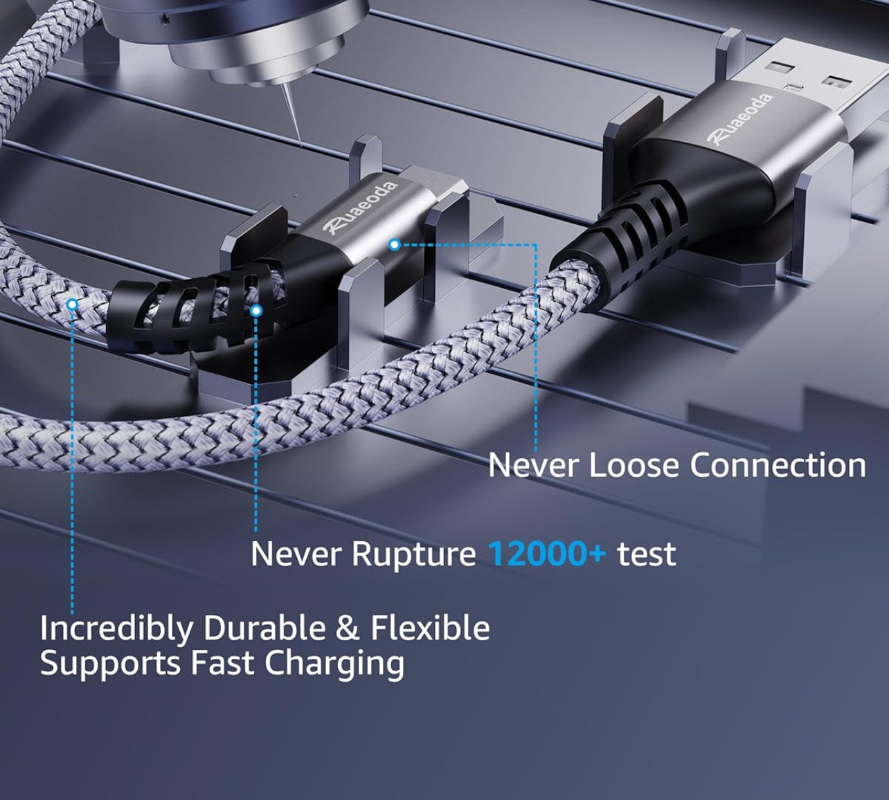 Charge Cable- Micro USB to USB – Metal Detecting Stuff