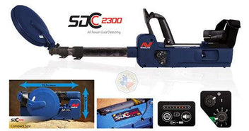 Minelab SDC 2300 Gold Metal Detector | Texas – Metal Detecting Stuff